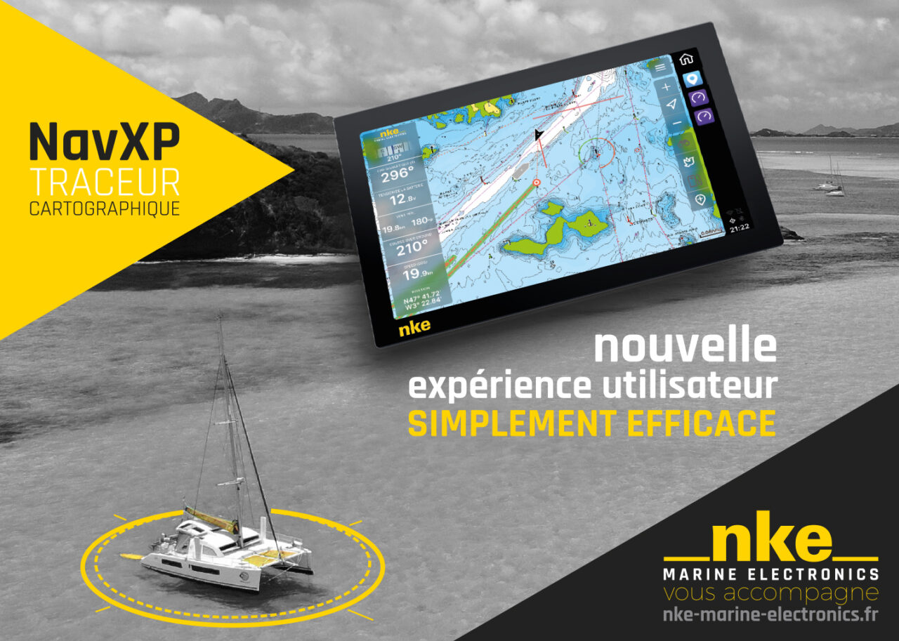 New in 2023! Discover our chartplotter Nav XP - nke Marine Electronics